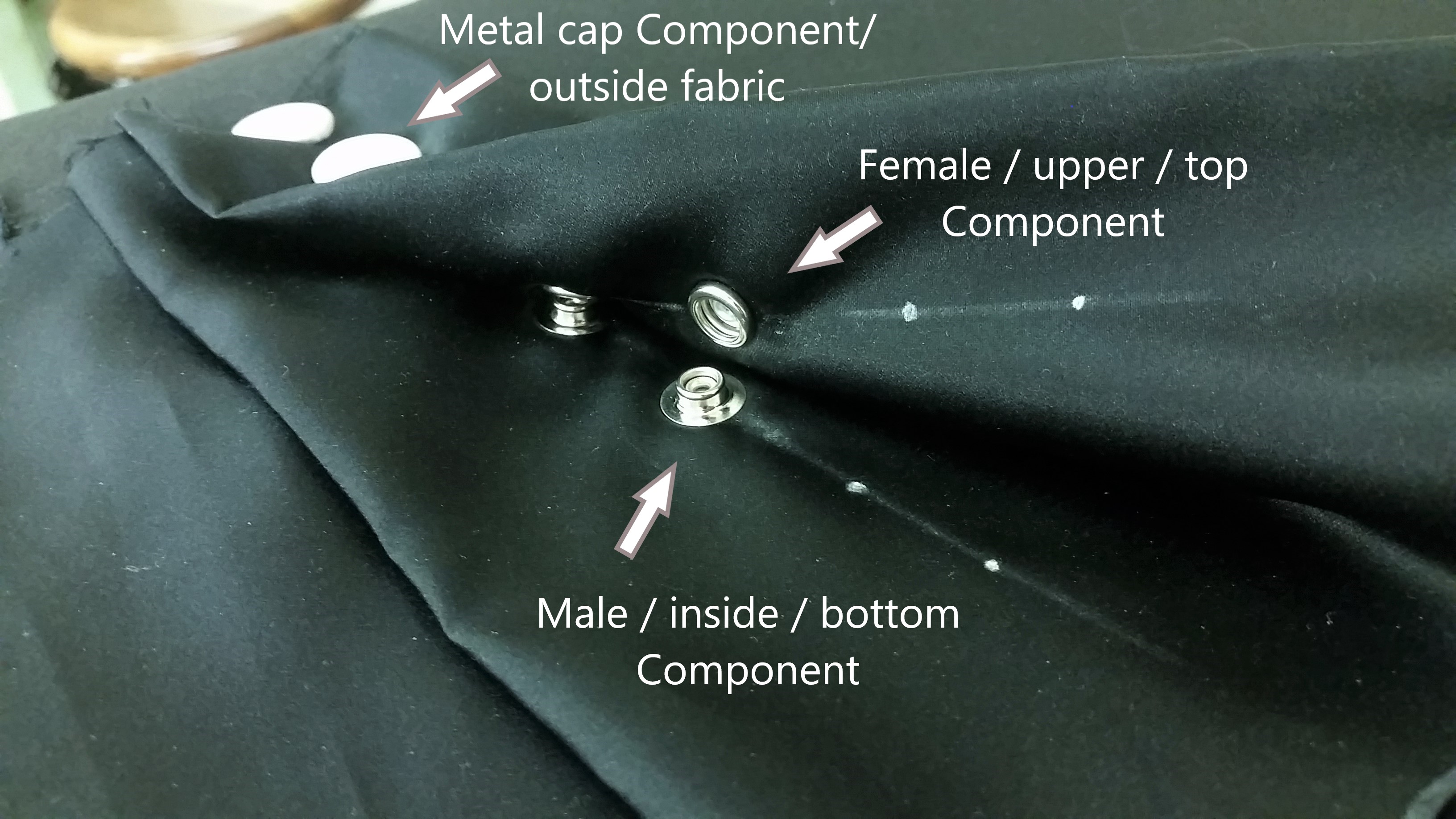 Press Studs – D.M. Buttons & Buttonholes